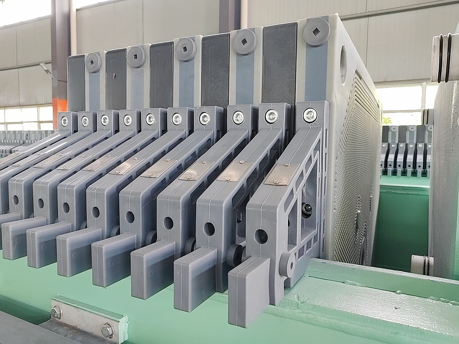 Sludge Dewatering Automatic Filter Press For Building Mud Processing ...