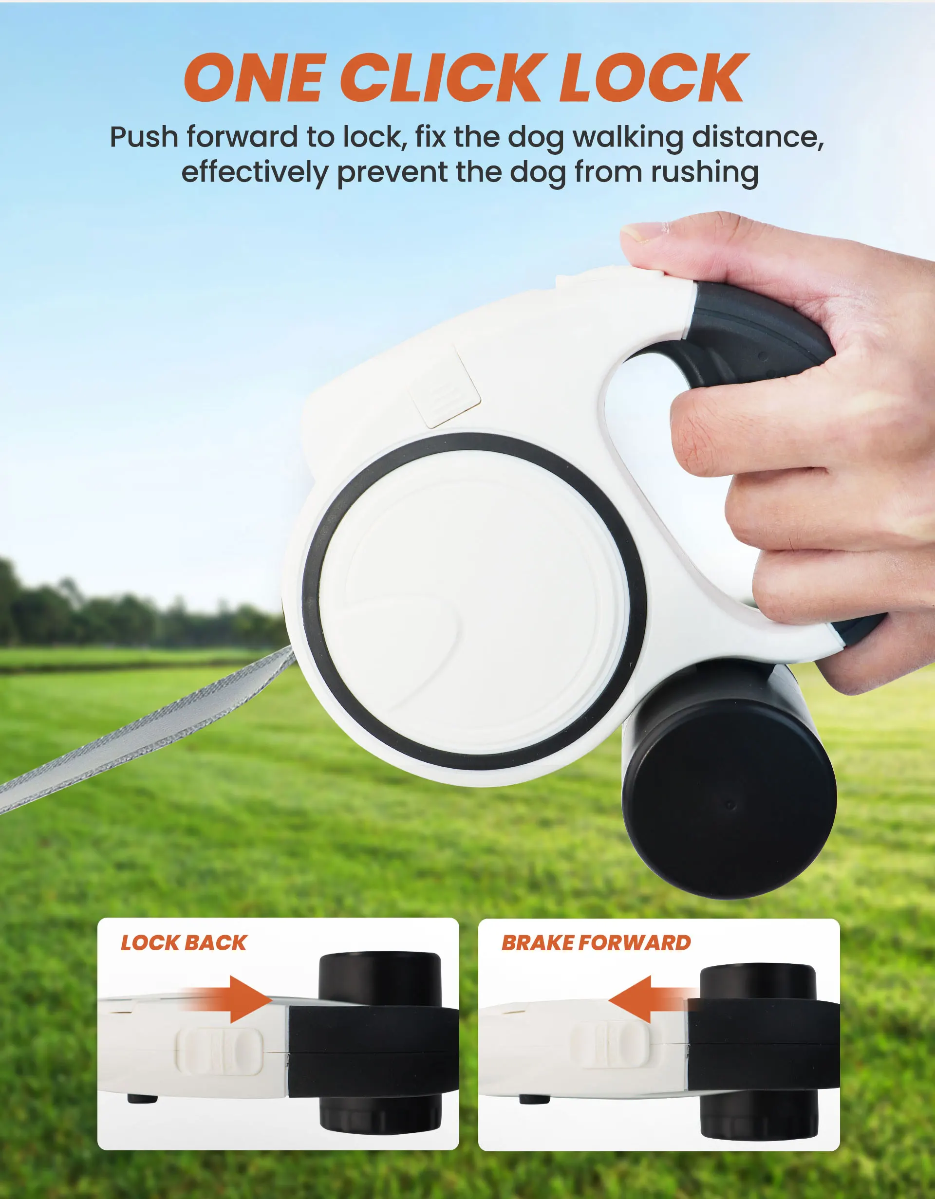 Custom Heavy Duty Extra Bungee Extendable Pet Reflective Nylon Walking ...