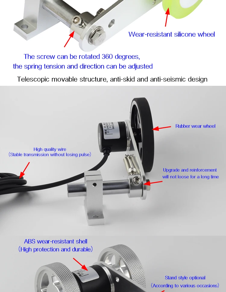Jakon Spring Bracket For Synchronizer Measuring Wheel Rotary Encoder ...