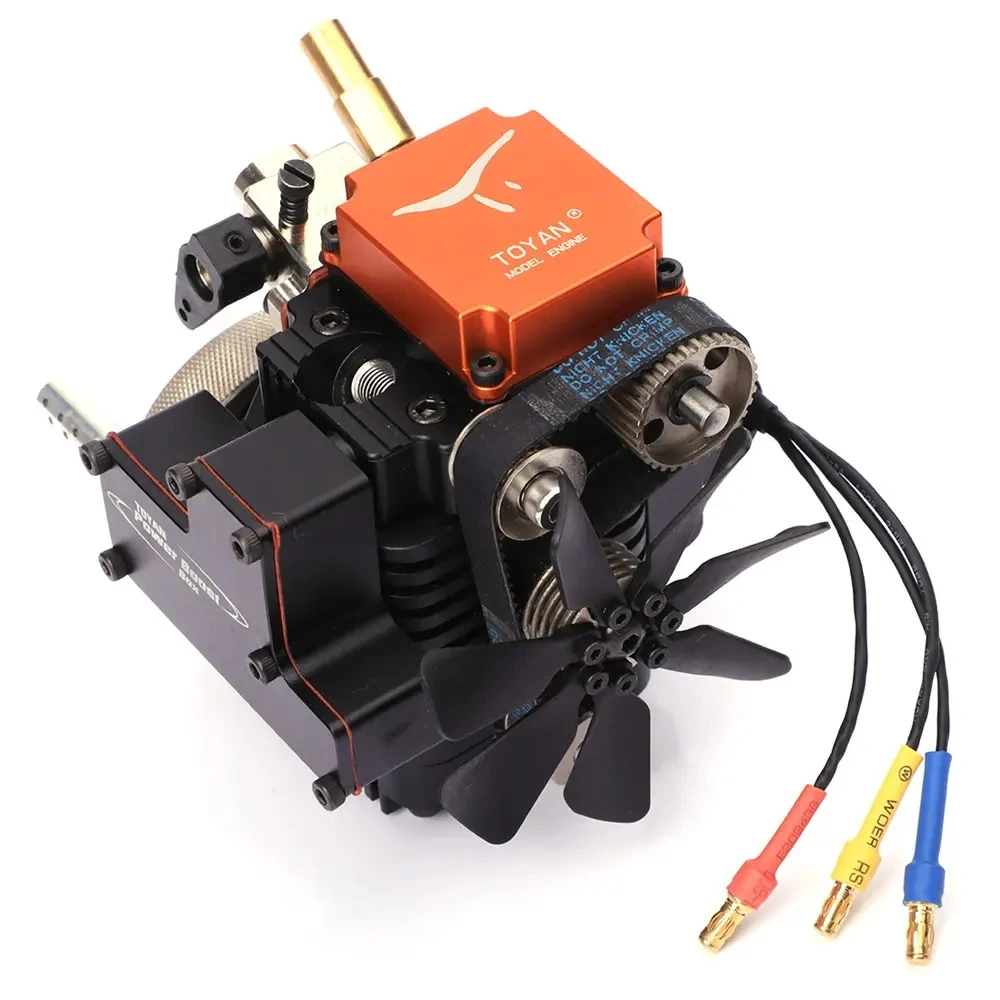 Toyan FS-S100GA 4 Stroke Single Cylinder Gasoline Engine for 1:10-1:14 ...