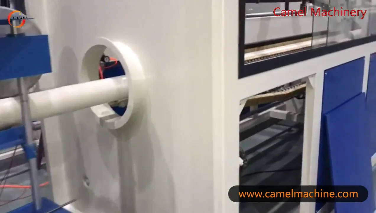 Haul-off Machine For Pvc Pipe Production / Traction Auxiliary Machine ...