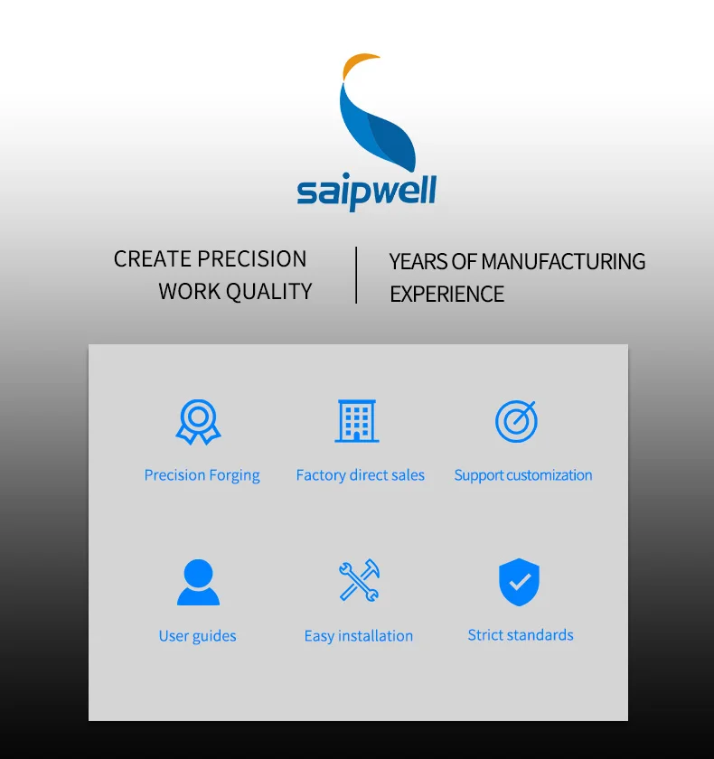 Saipwell High Quality IEC IP67 400V Large Current Aluminium 400A ...