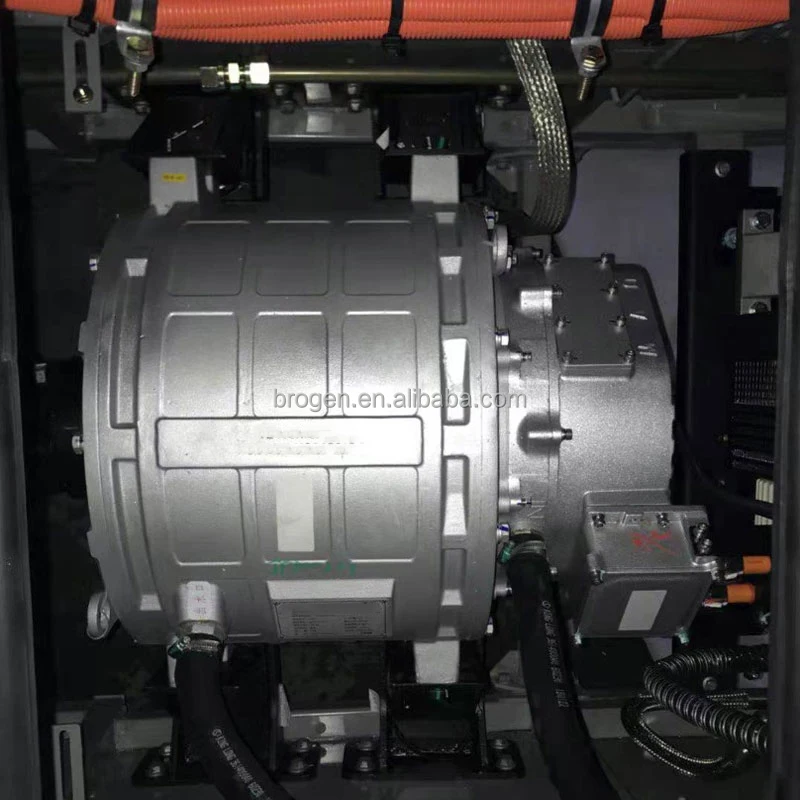 Brogen 60KW 120KW PMSM EV Car Motor Kit for Electric Vehicles