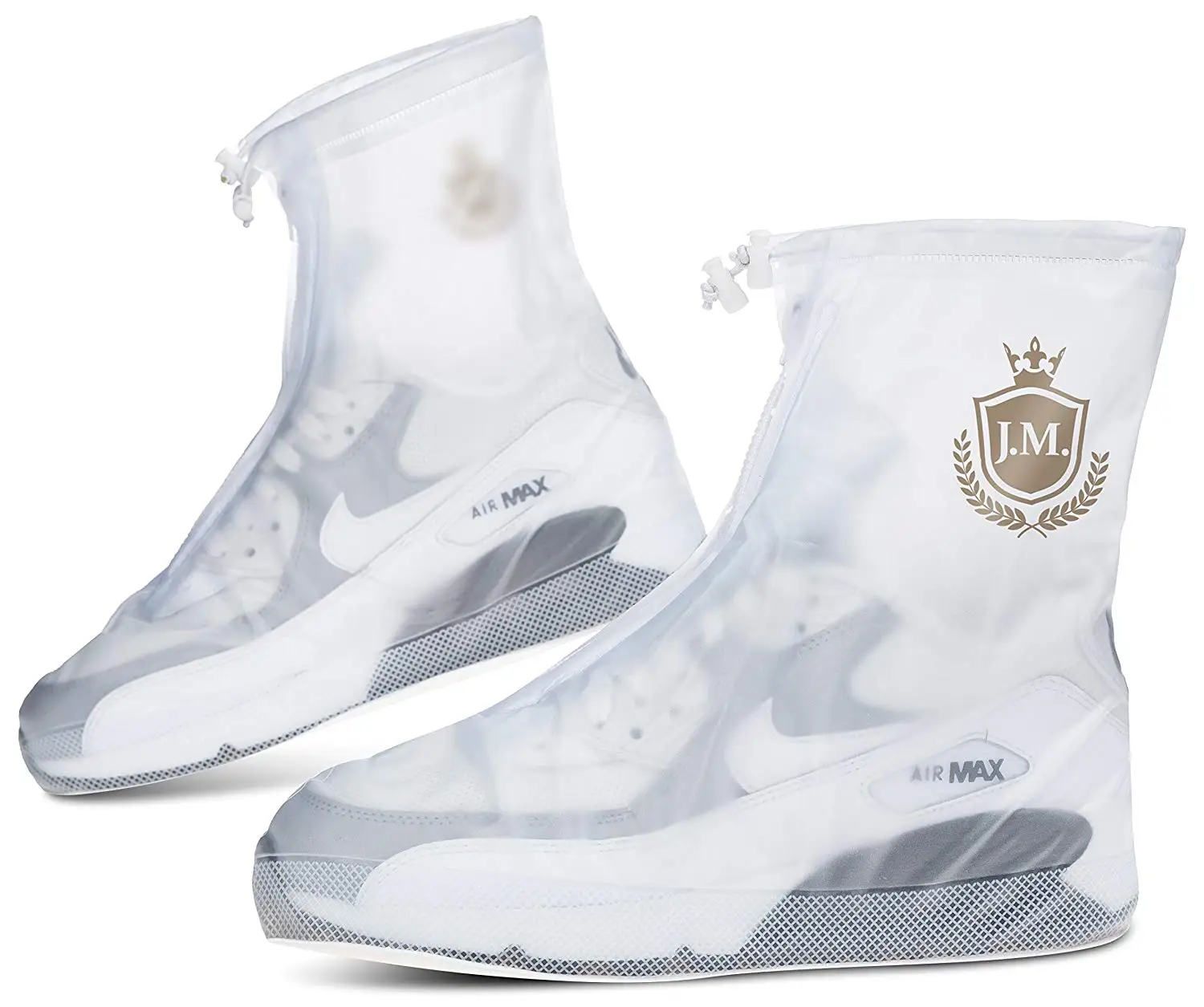 Colorful Reusable PVC Rain Shoe Covers - Waterproof & Stylish