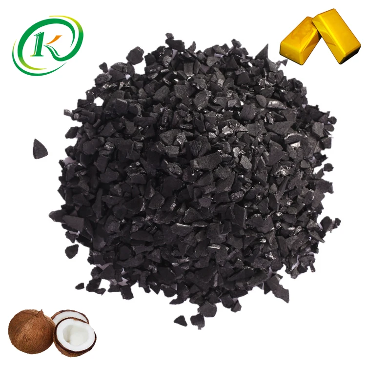 6*12 Gold Carbon Coconut Shell Price Black Charcoal Coconut Factory ...