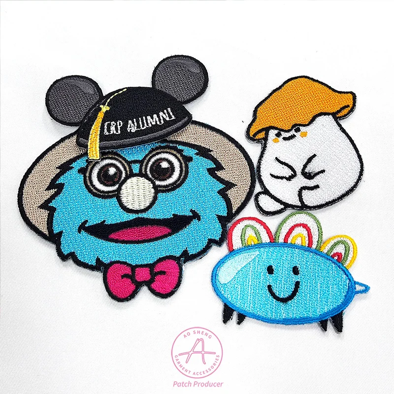 Merrow Laser Cut Border Iron-ongarment Embroidery Patch Personalized ...