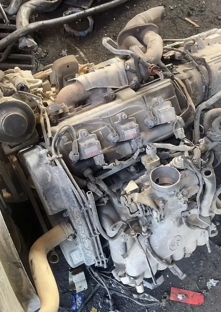 Toyota Land Cruiser Engine V6 Turbo 5vz-Fe - Used Complete Engine