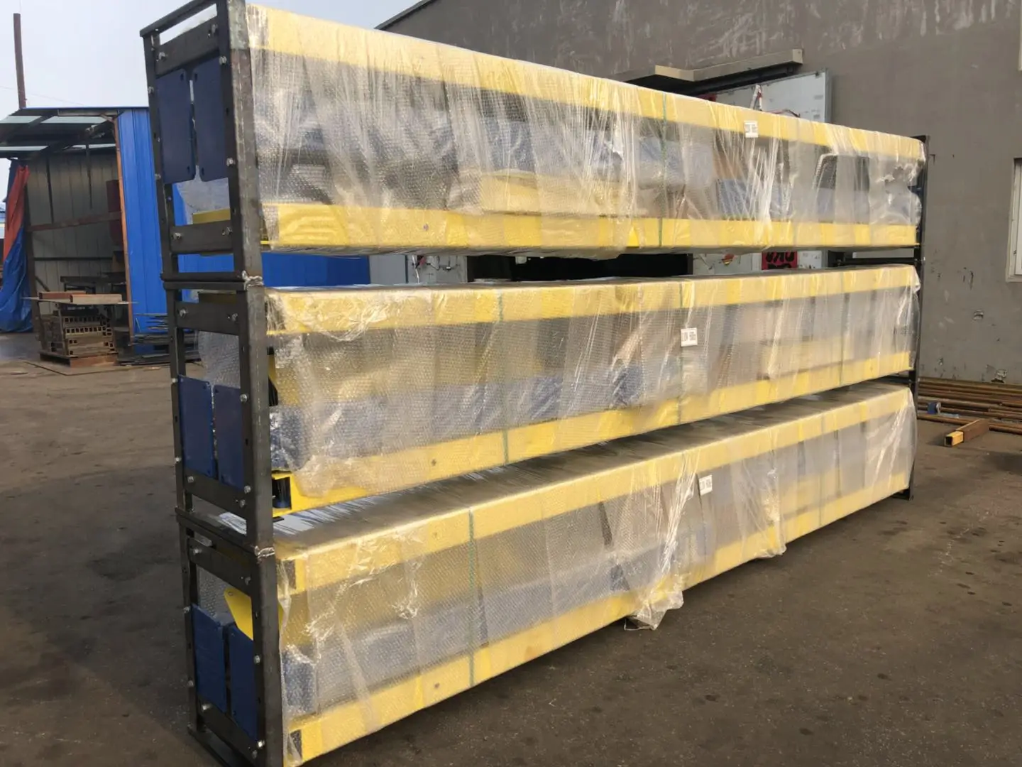4 Post Hydraulic Car Lift - Highlift YL5000 with Rolling Jack