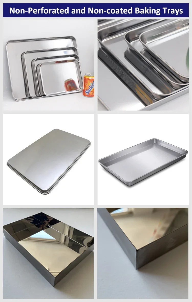 Durable Commercial Baking Trays - Heat Resistant & Ecofriendly