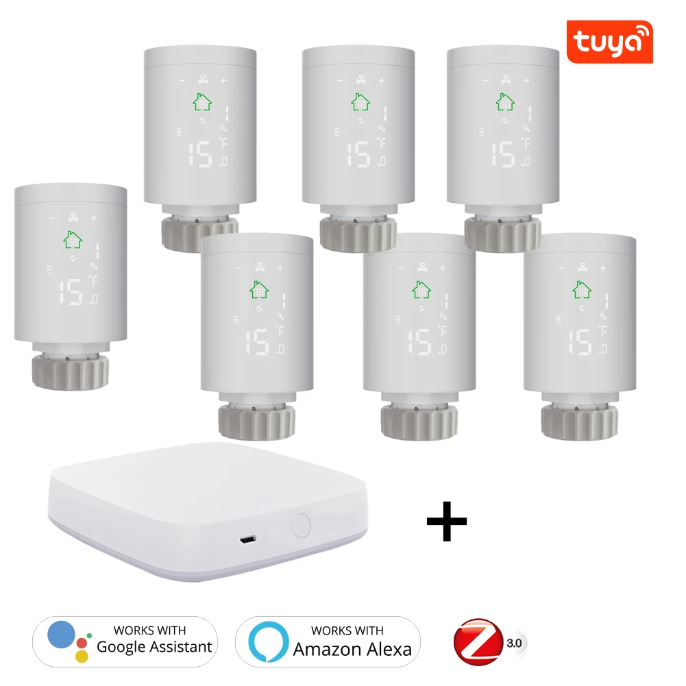 Smart Home Thermostat Radiator Valve - Haisen HY368 Zigbee