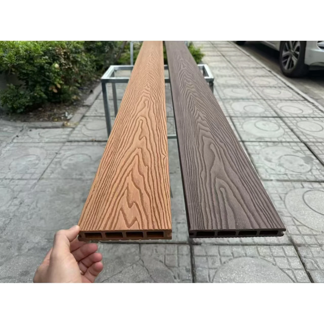 Factory Price Wpc Garden Terrace Decking/ Outdoor Wood Flooring Wood ...