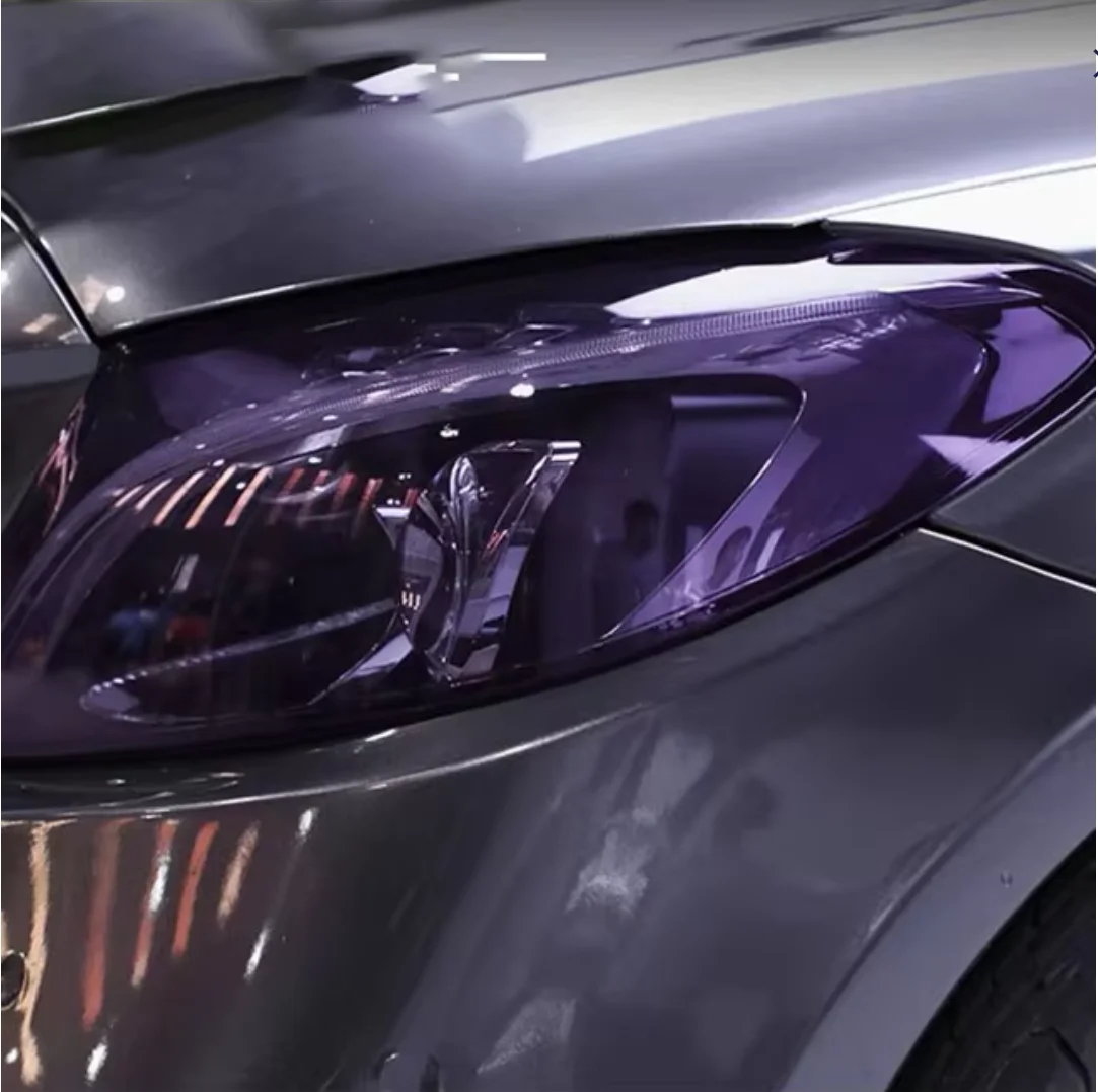 Car Headlight Fog Light Taillight Tint Reflective Chameleon Vinyl Films ...