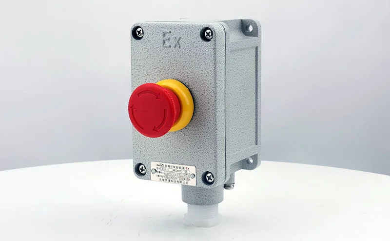 Explosion Proof Emergency Stop Push Button - IP66 Rated