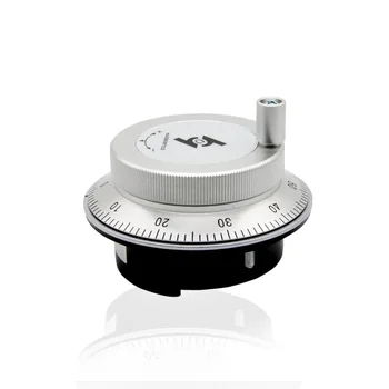 Metal Scale 60mm Rotary Encoder Small Dc5v/15~24v 100 Ppr Cnc Encoder ...