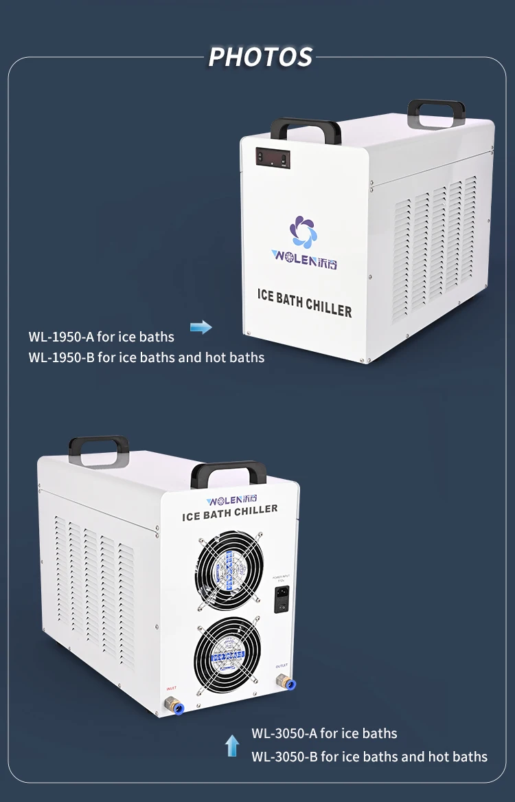 Fast Chilling Athlete Recovery - Wolen Ice Bath Chiller