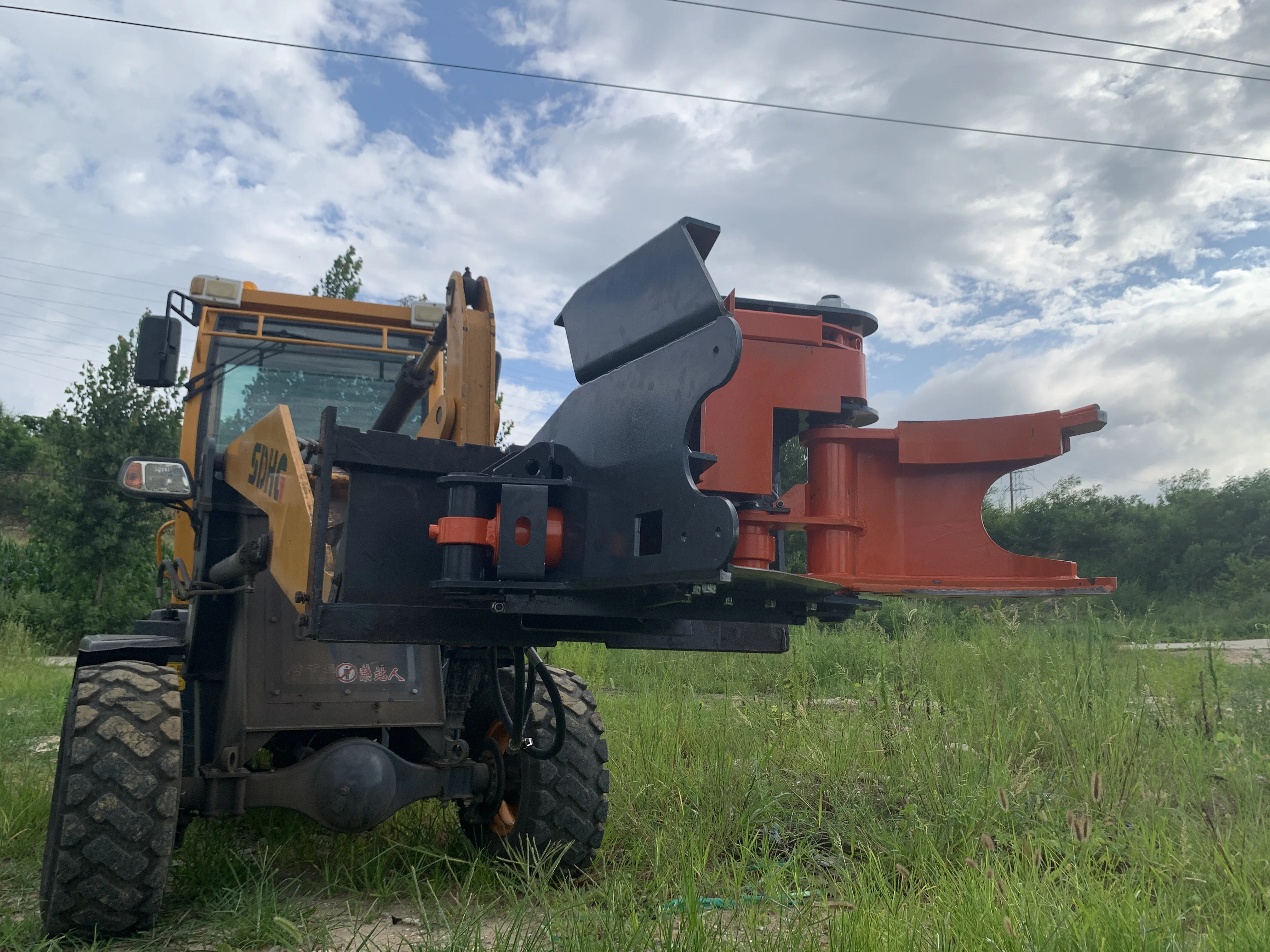 Tree Branch Cutter Machine Tractor/excavator Mounted Tree Cutter Tree ...