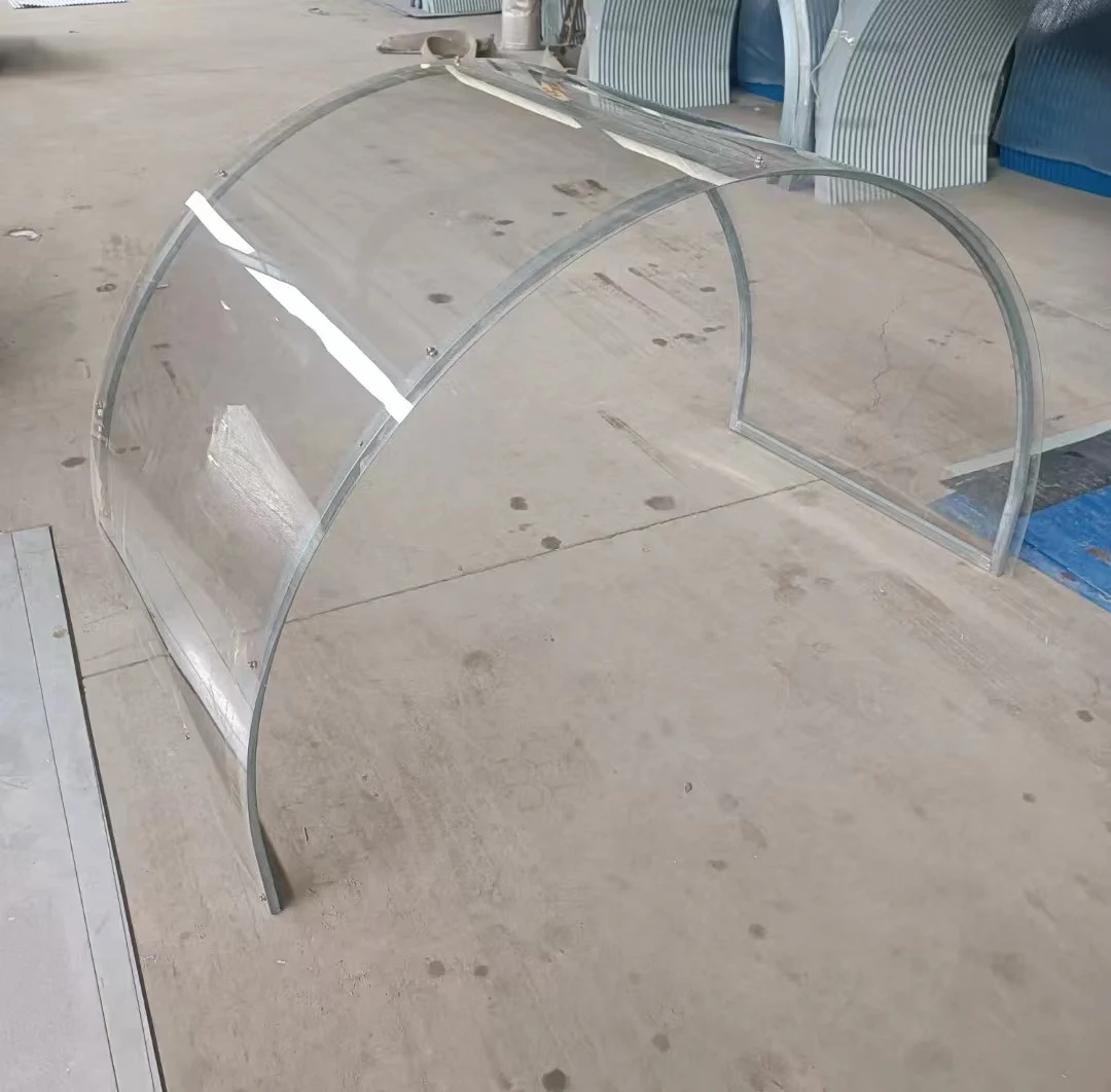 Galvanized Steel Belt Conveyor Rain Hood Cover For Protection Material ...