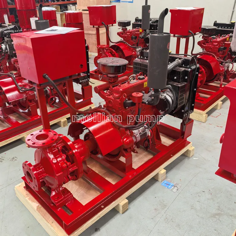 NFPA20 Standard EJ Fire Fighting System with Electric & Jockey Pump