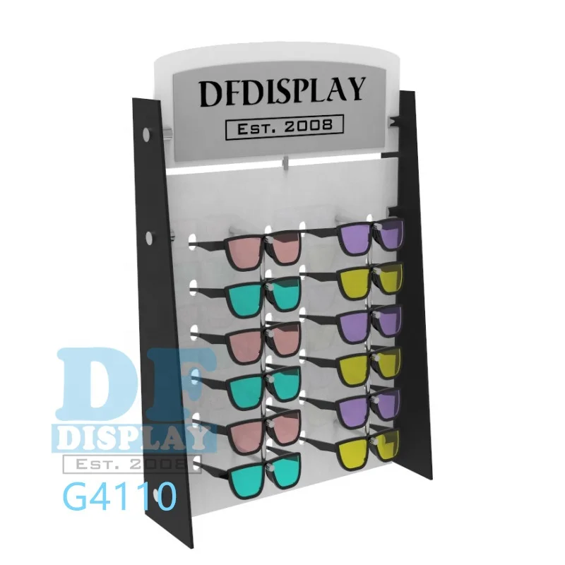 Custom Retail Counter Sunglasses Display Stand Eyewear Display ...