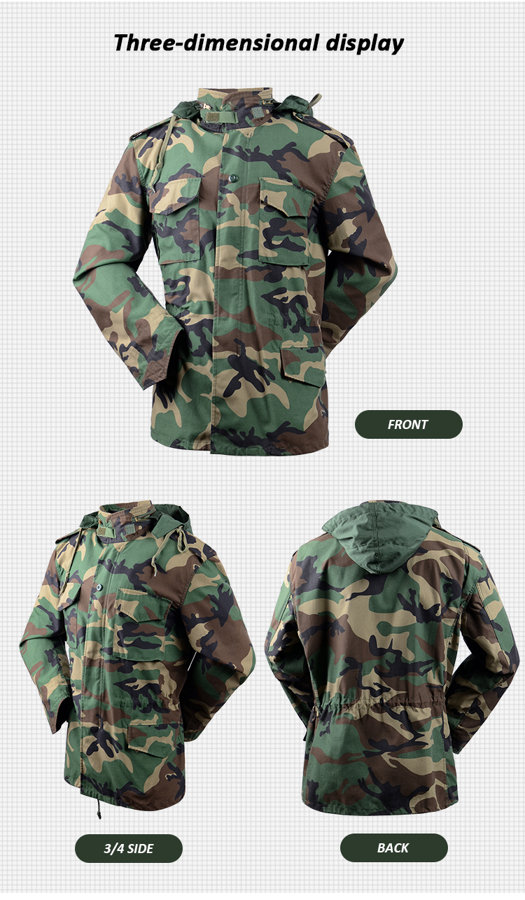 NC 50/50 M65 Field Jacket with Detachable Warm Inner Set