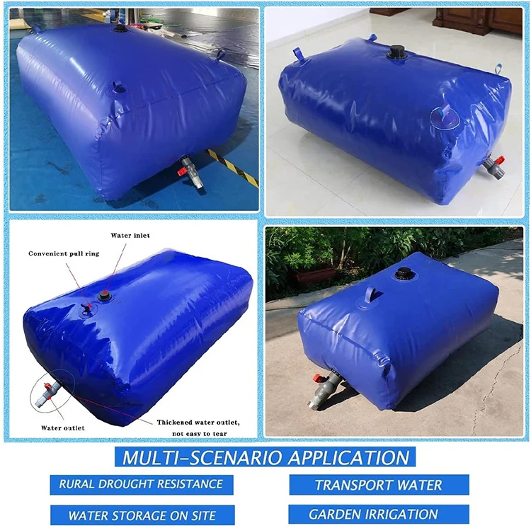 Custom Frame Bag Bladders Water Tank Flexible 2500 Gallon Water Tank ...