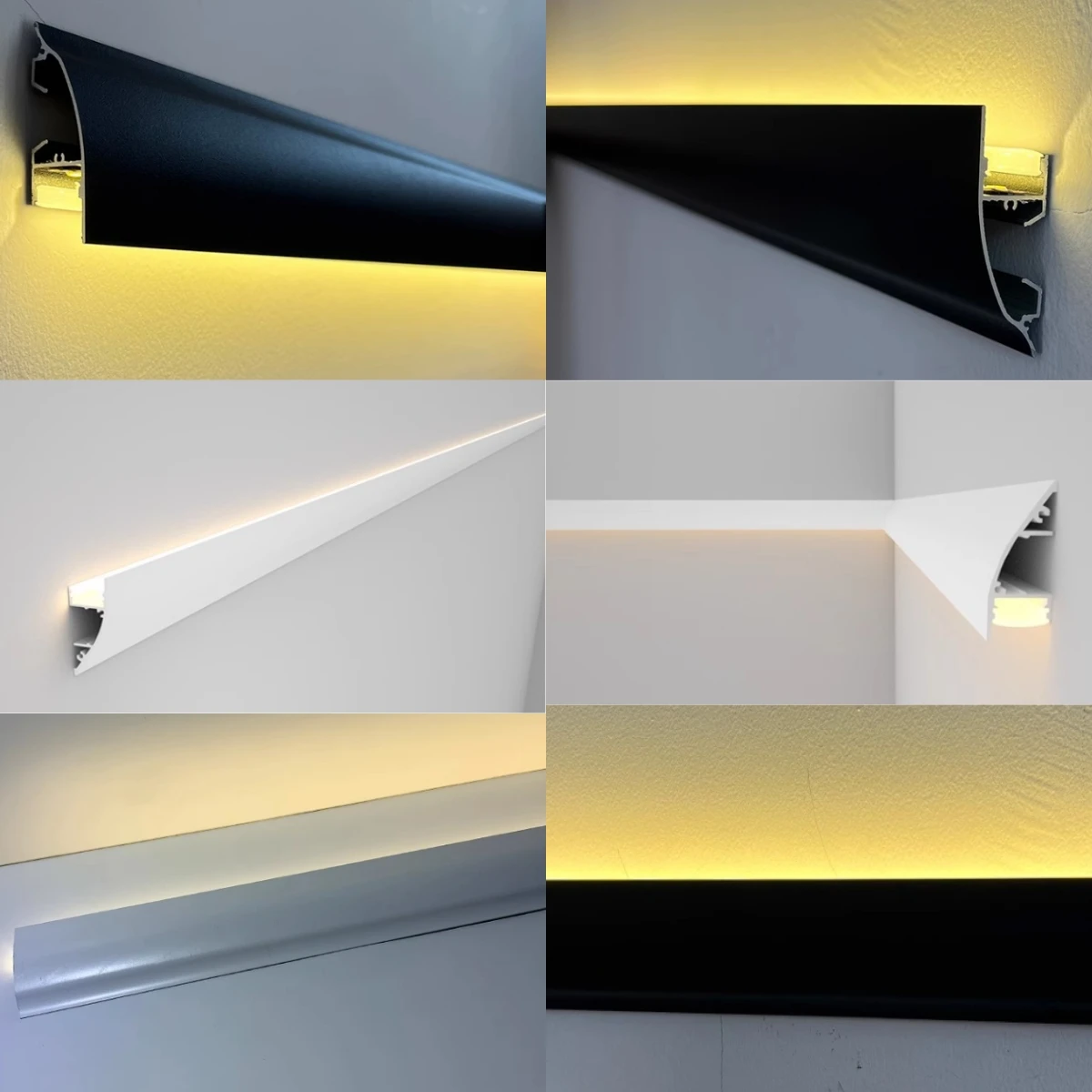 4cm Surface mounted Corridor linear light without main light groove ...