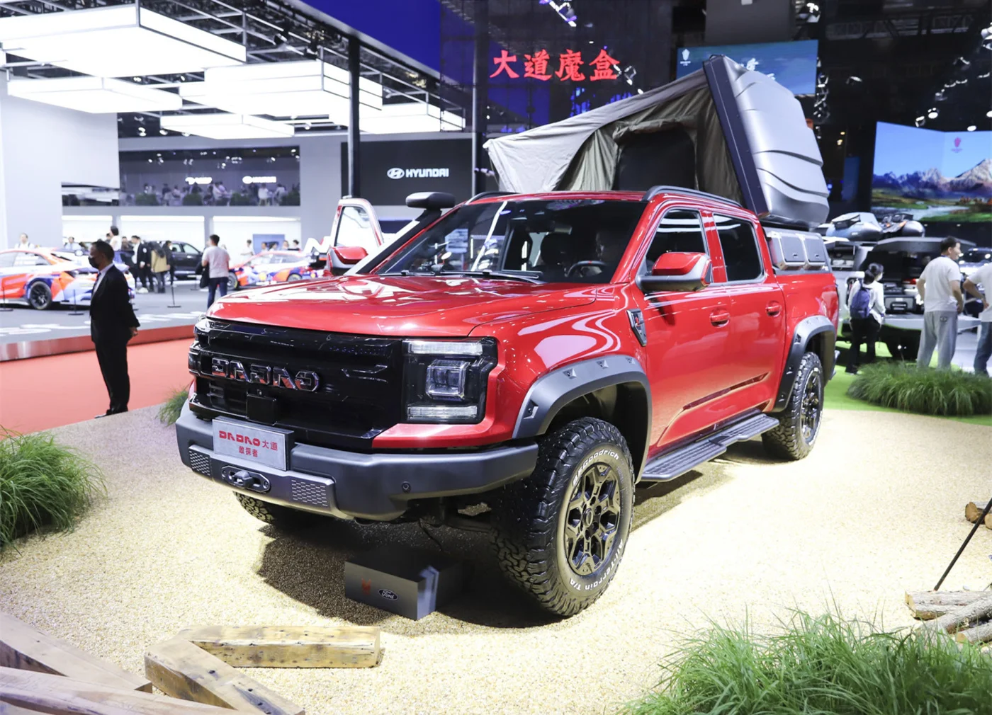 New Pickup Truck Jmc Dadao 2024 2.3t Diesel Automatic Model Pick Up ...