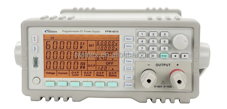 60V 10A Programmable Switch Mode DC Power Supply 600W PPW-6010