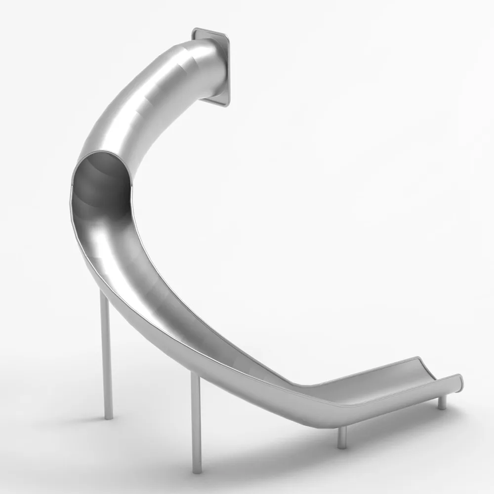 Attractive Outdoor Playground With Stainless Steel Playground Slide ...