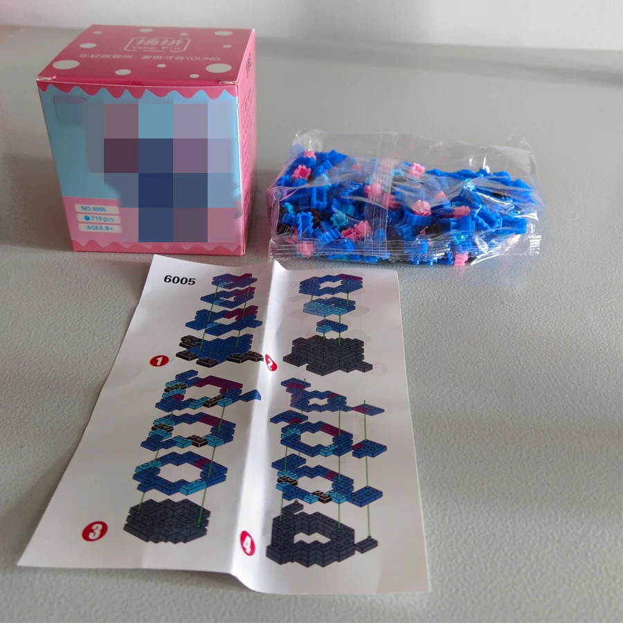 Mini Cartoon Character Building Blocks - Fun & Education