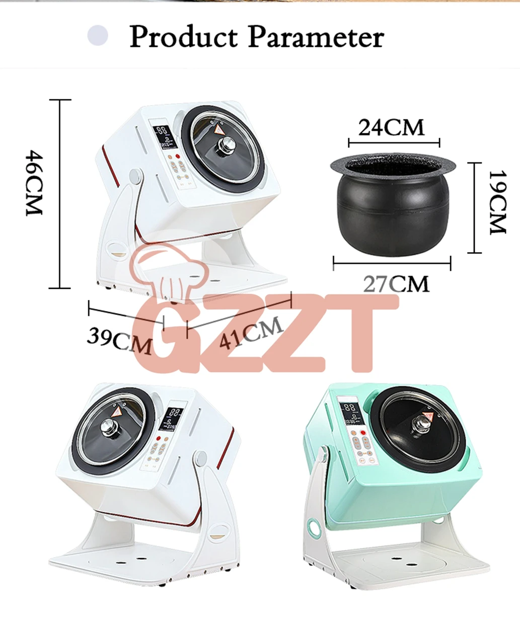 GZZT Smart Cooking Machine - 6L Multifunctional Electric Cooker