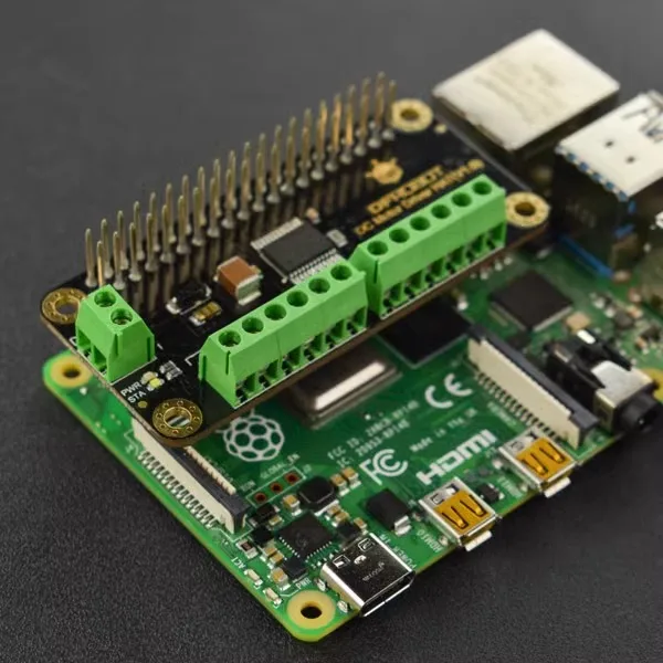 Dfrobot Raspberry Pi D C Motor Expansion Board Is Suitable For Raspberry Pi 4 Buy Dfrobot