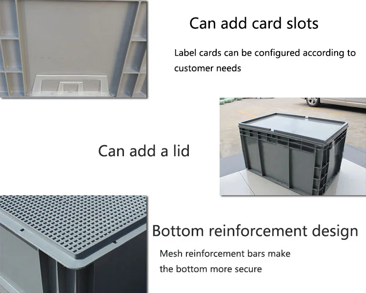 Factory Commonly Used Plastic Crates Logistics And Transportation Can ...