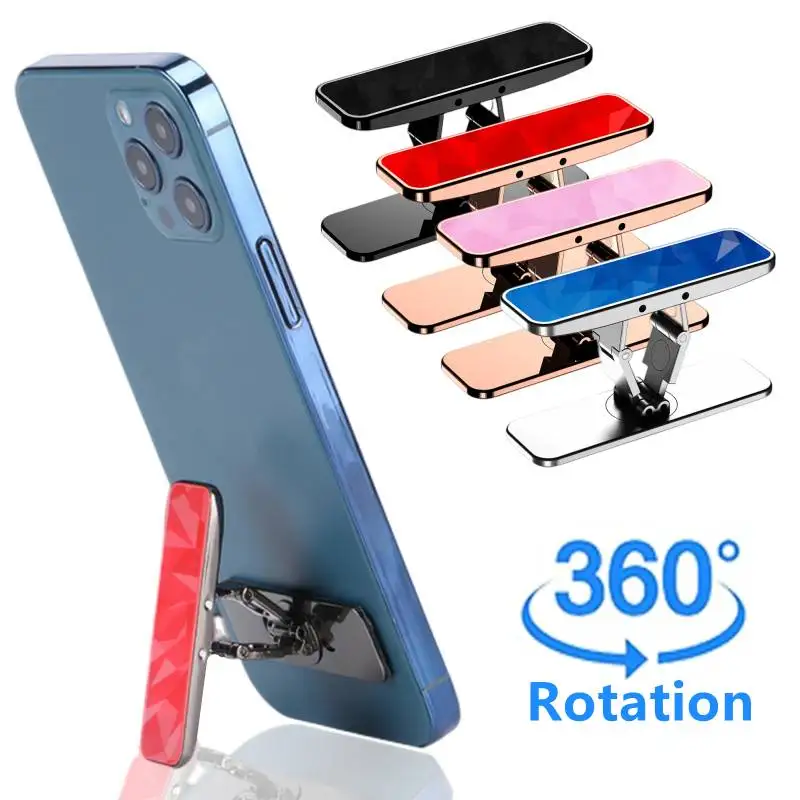 Folding Metal Phone Stand Zinc Alloy Mobile Phone Holder Versatile And ...