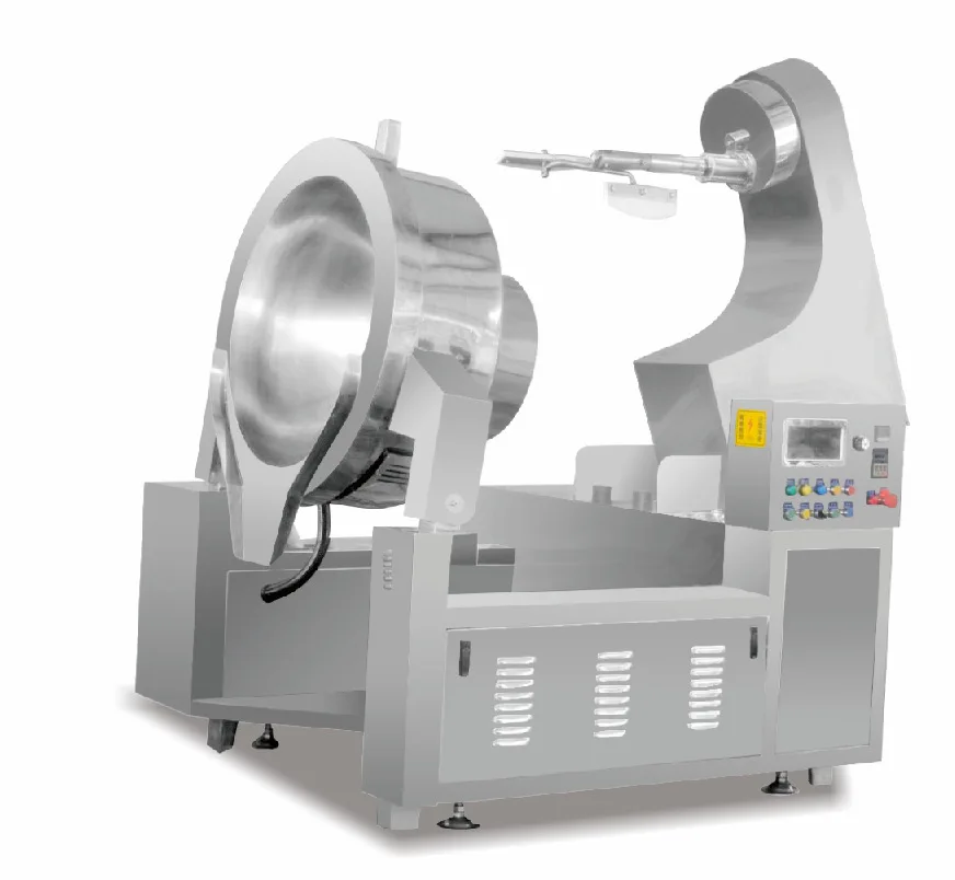 Stainless Steel Automatic Food Cooking Mixer Machine Industrial Food ...