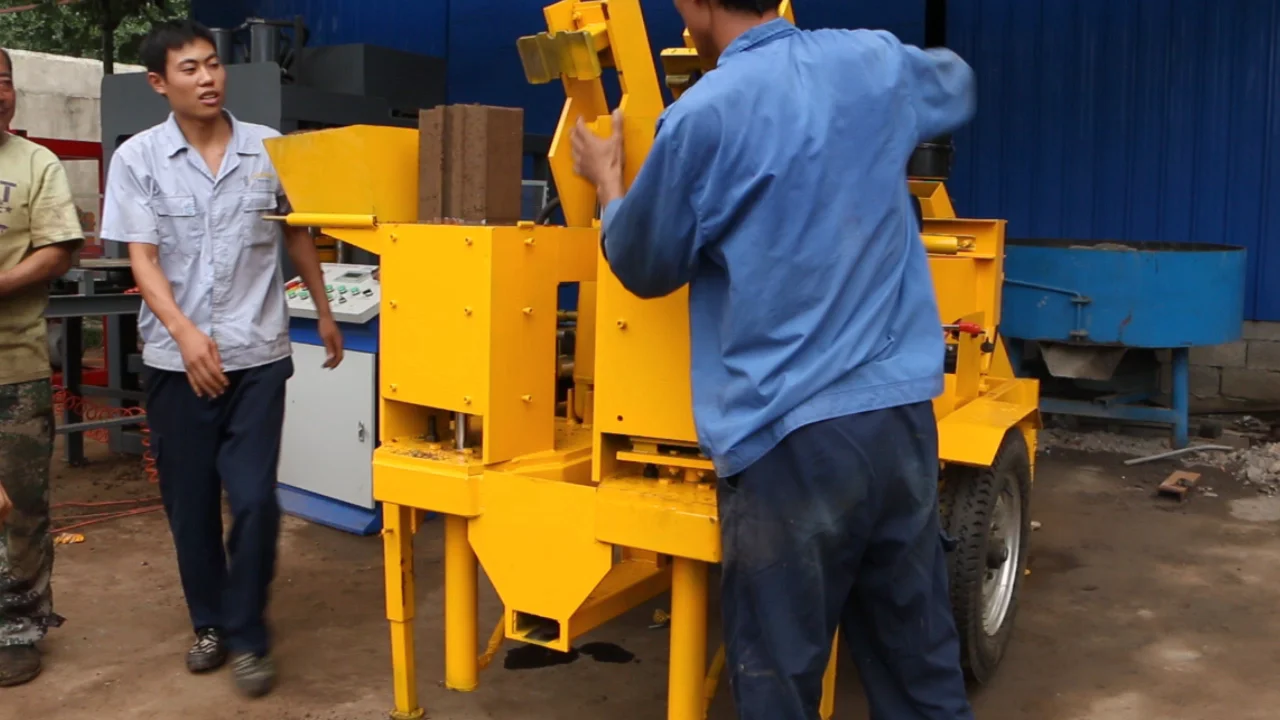 Cheap And Small Professional Mobile Clay M7mi Twin Hydraform Brick ...