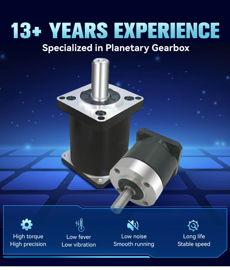 Sumtor Low Backlash Planetary Reducer for Motor Stepper Motor Set ...