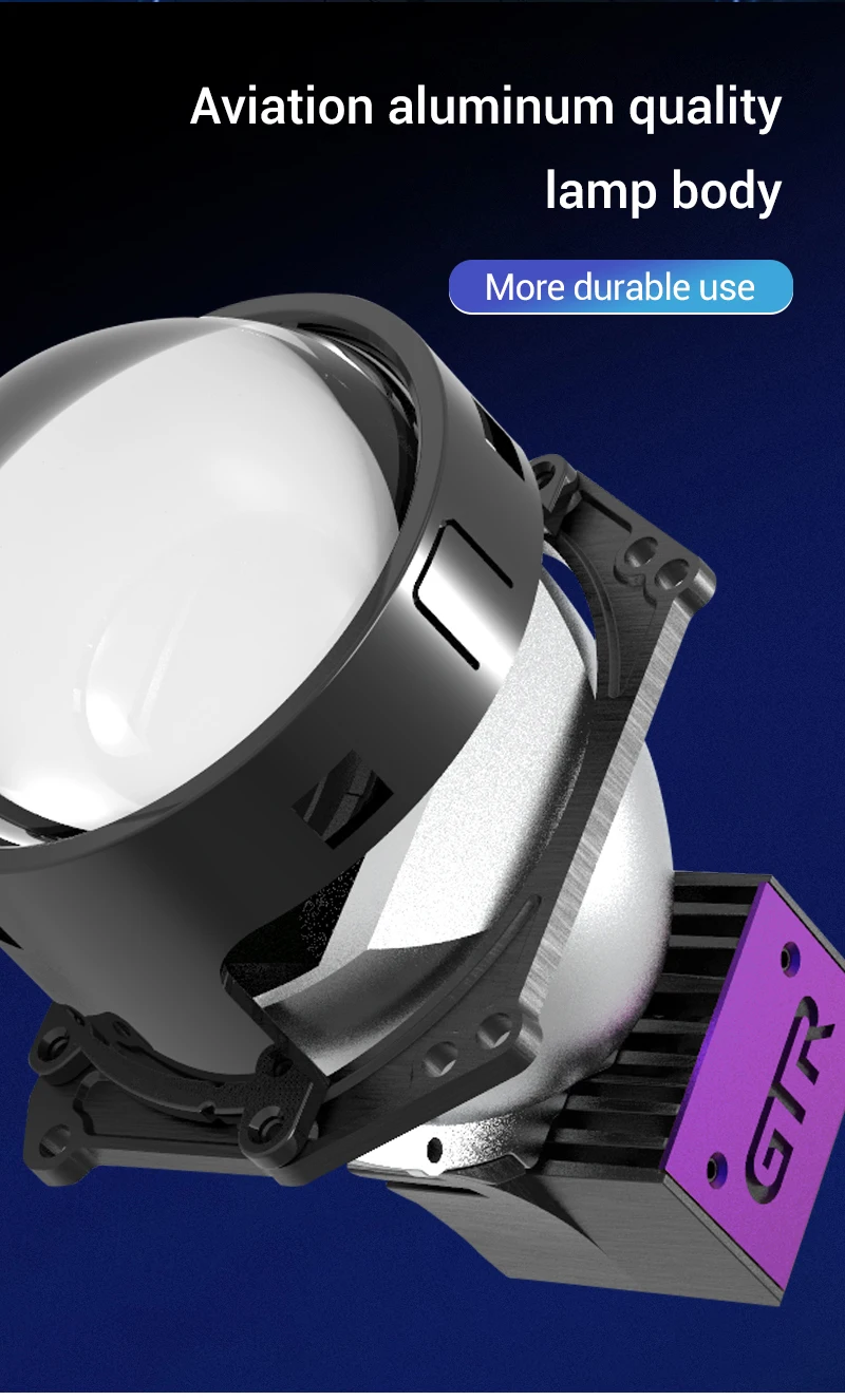 GTR ES6 LED Projector Lenses - Universal, Easy Install