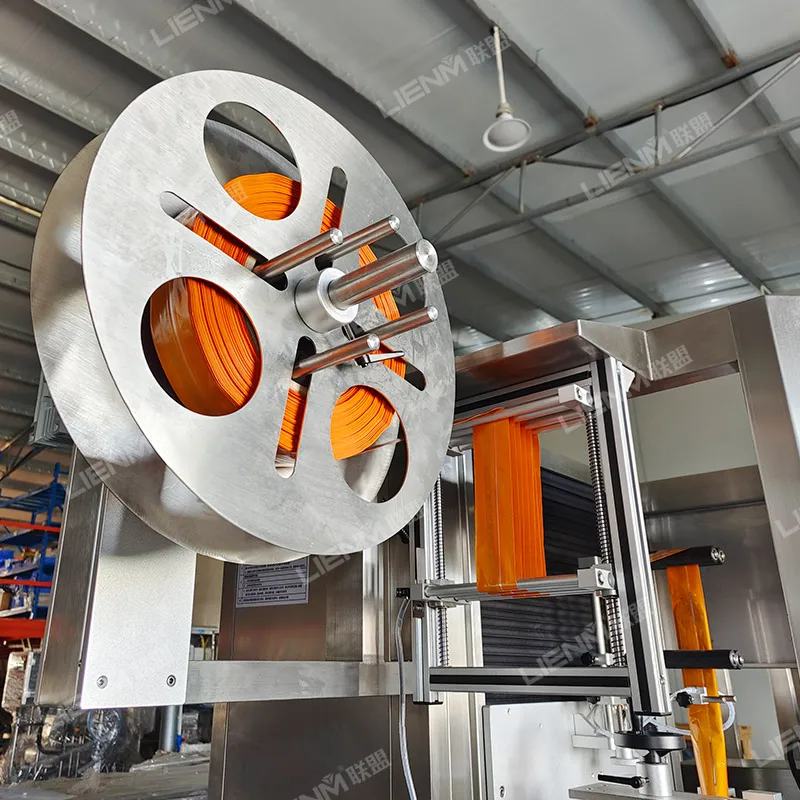 Automatic Pvc Film Heat Shrink Lableling Sleeve Labeling Printing ...