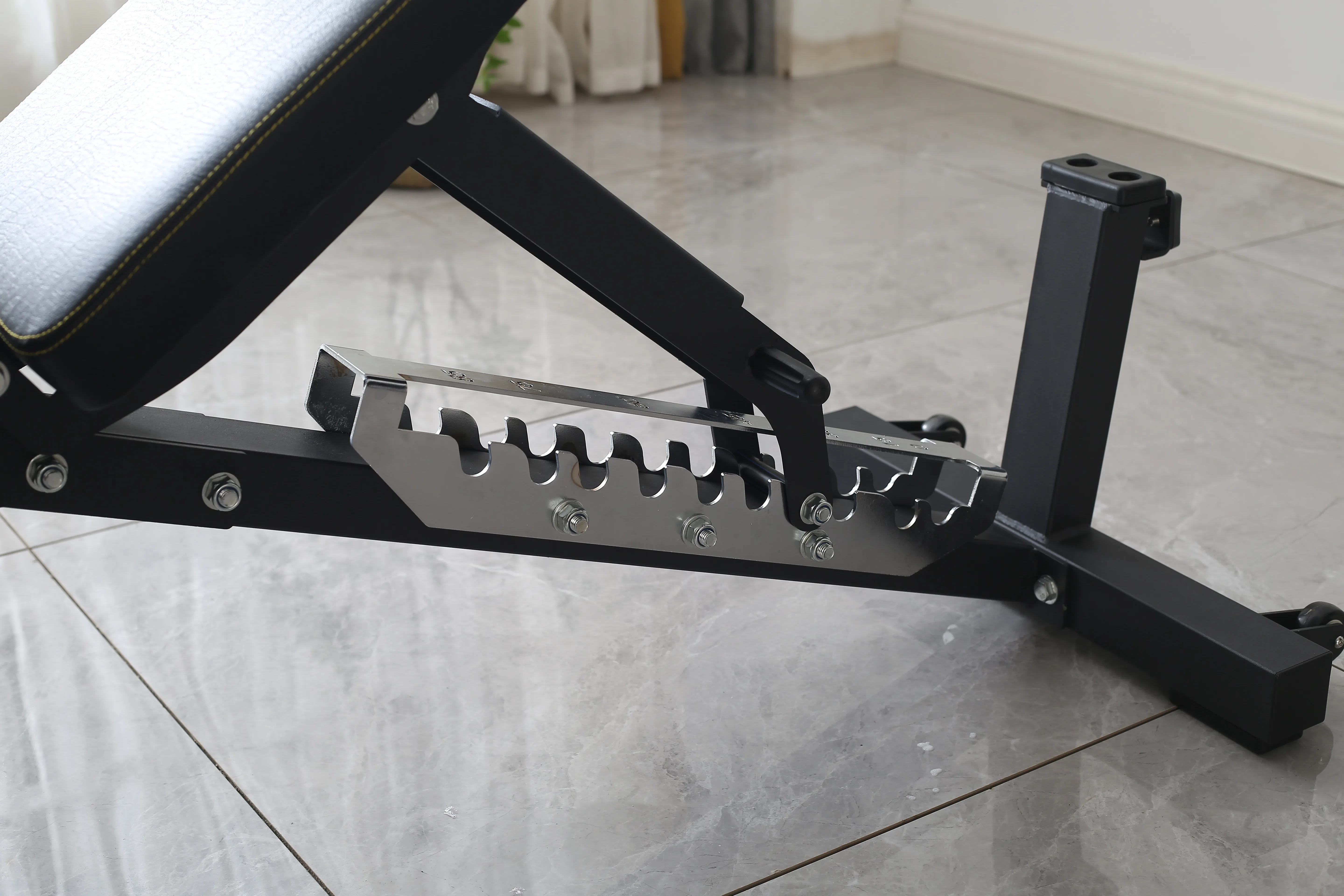 Longglory Gym Professional Adjustable Weight Lifting Bench for Strength ...