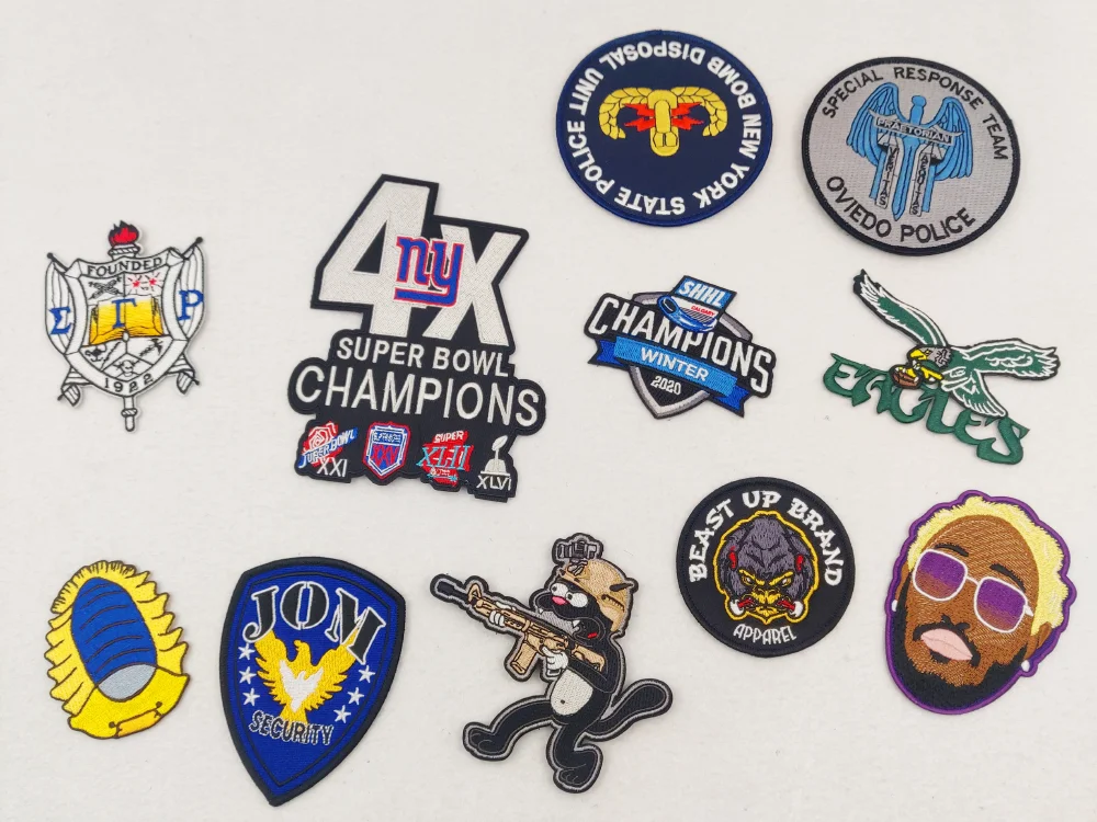 Wholesales Embroidered Custom High Quality Embroidery Patch Cartoom ...