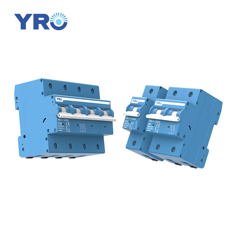 YRO YRL7-125DC DC Miniature Circuit Breaker MCB 80A 100A 125A 550V 1000V solar switch| Alibaba.com