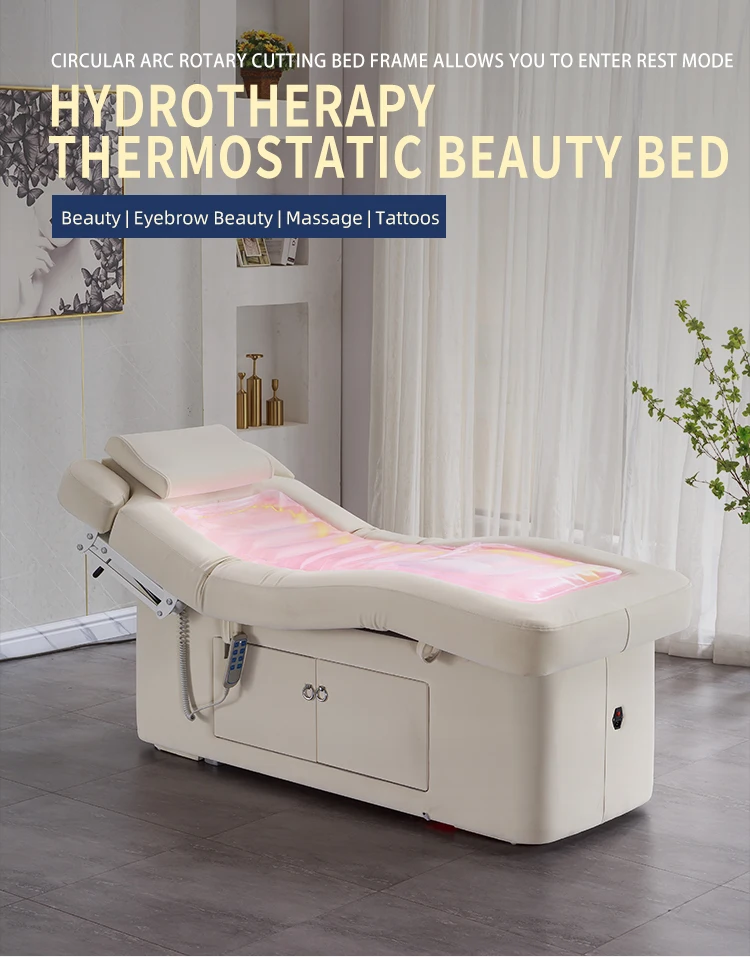 Latest Professional 2024 Luxury Electric Water Spa Bed For Beauty Salon ...
