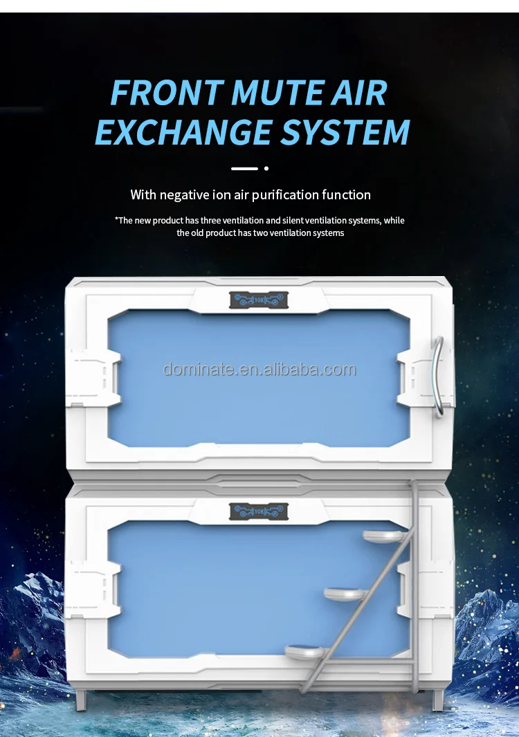 Stackable Sleep Pod Bed Capsule - Durable Hotel Furniture