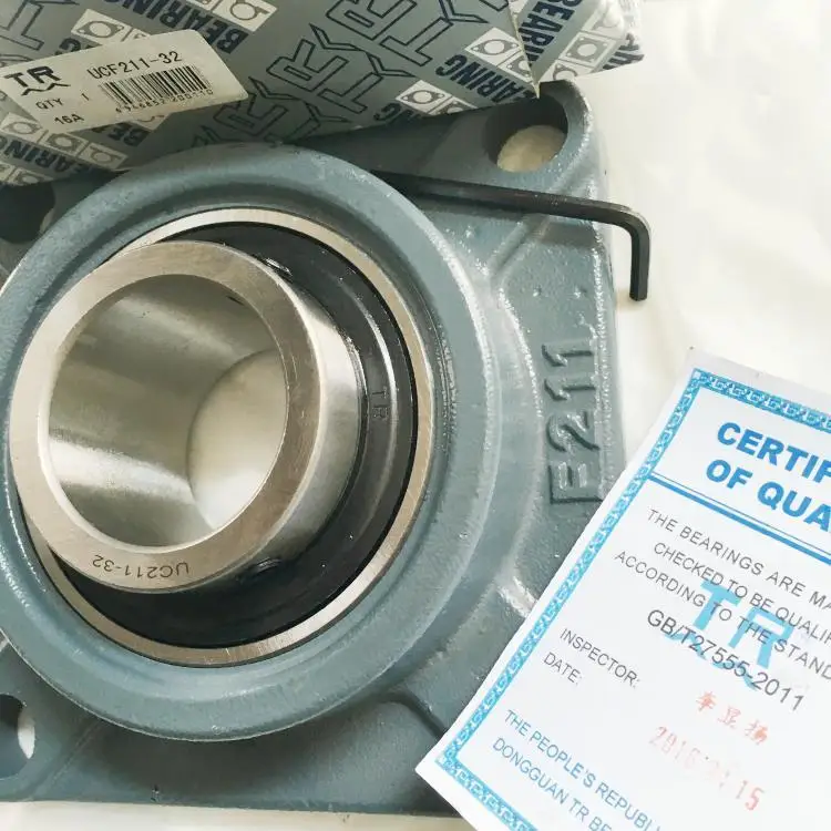 Self-aligning Bearing 1 7/16 2 PCS UCF 207-23 S | 1-7/16 Inch 4-Bolt ...