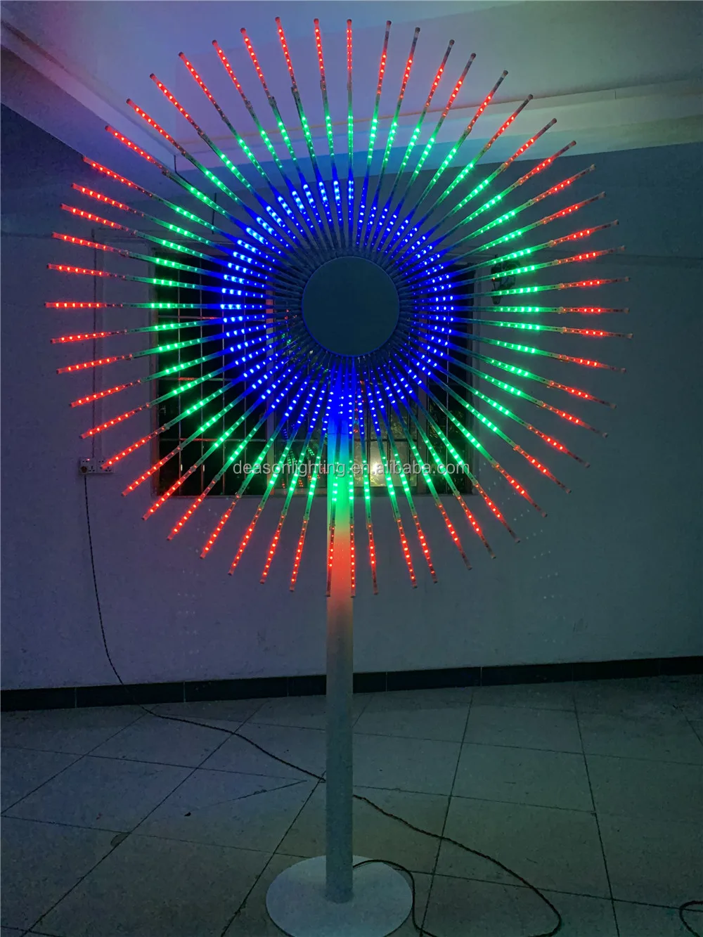 Outdoor Christmas Decoration Led Firework Pole Lighting - Buy Led ...