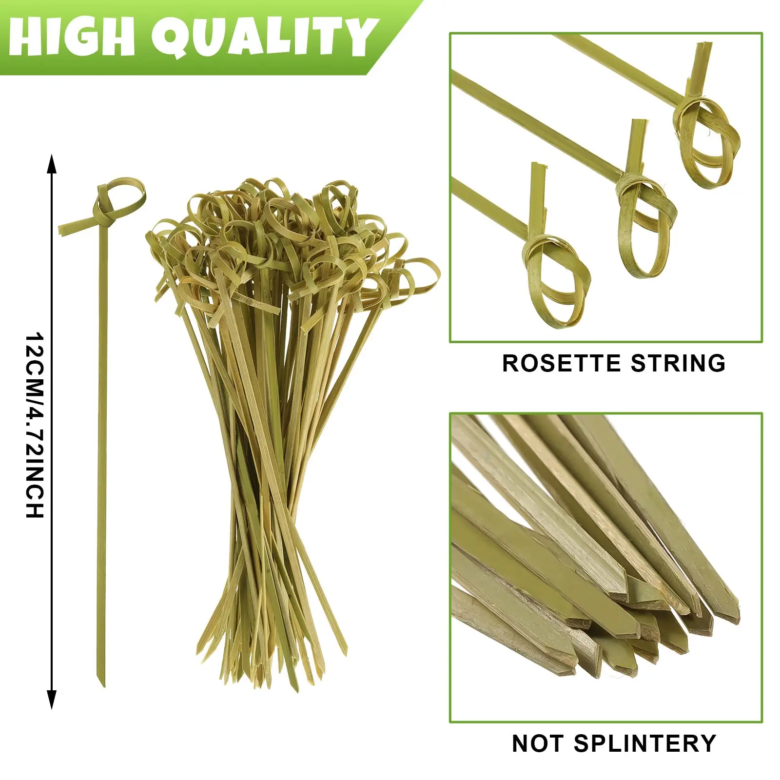 Natural Disposable Bamboo Knot Skewer Red Bamboo Sticks With Cheap ...