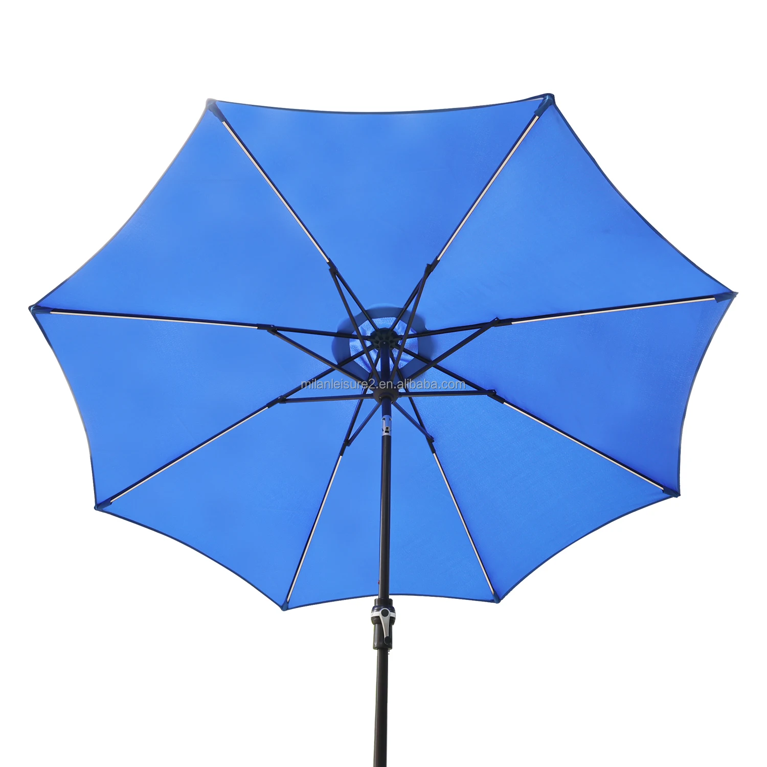 Promotional Solar Panel Restaur Umbrella Led Light Garden Umbrellas ...