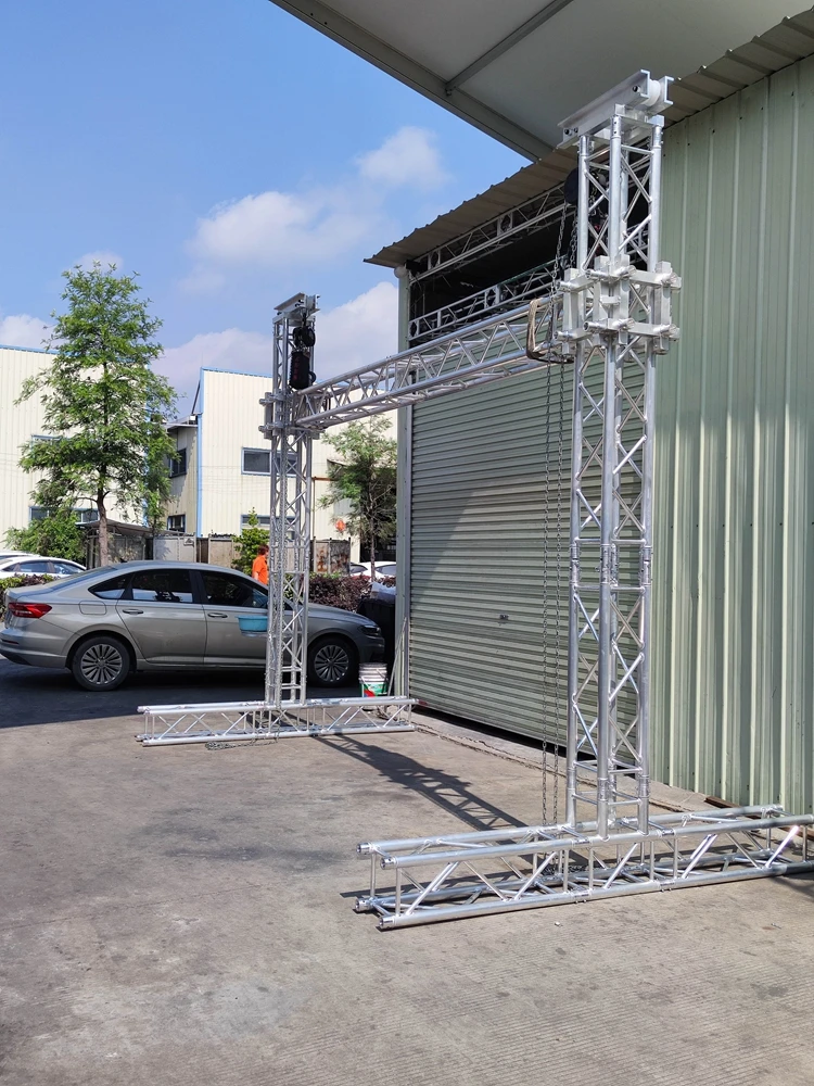 Stage Aluminum Truss DJ Station Metal Outdoor Truss Events LED Display ...