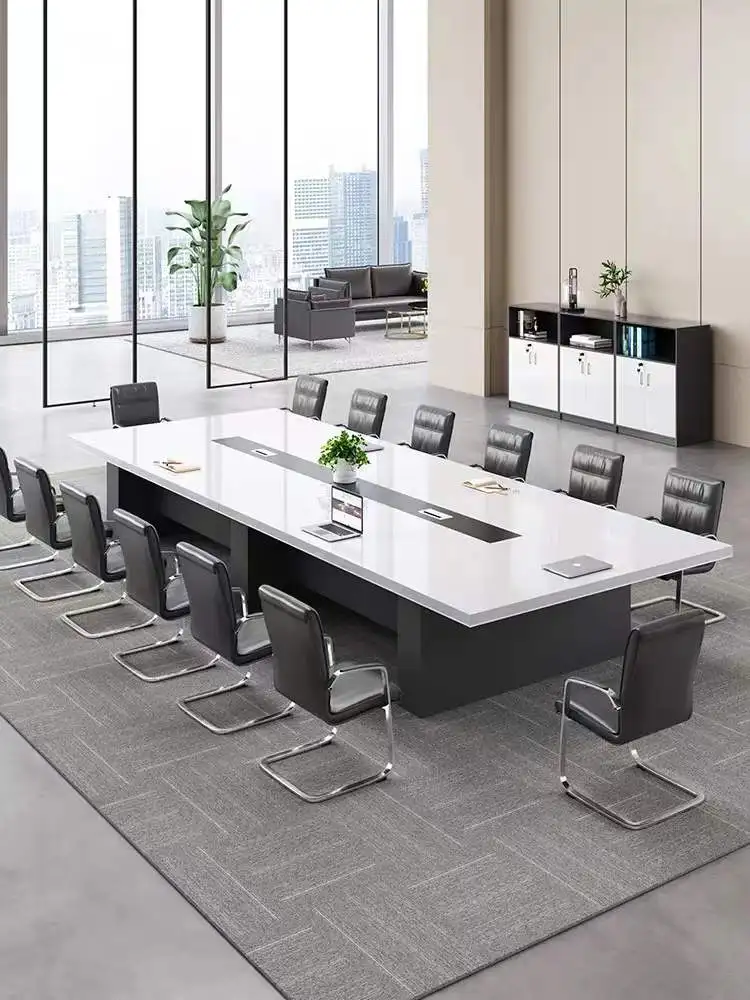 High-end Big Size 20 Person Modern Wooden Conference Table